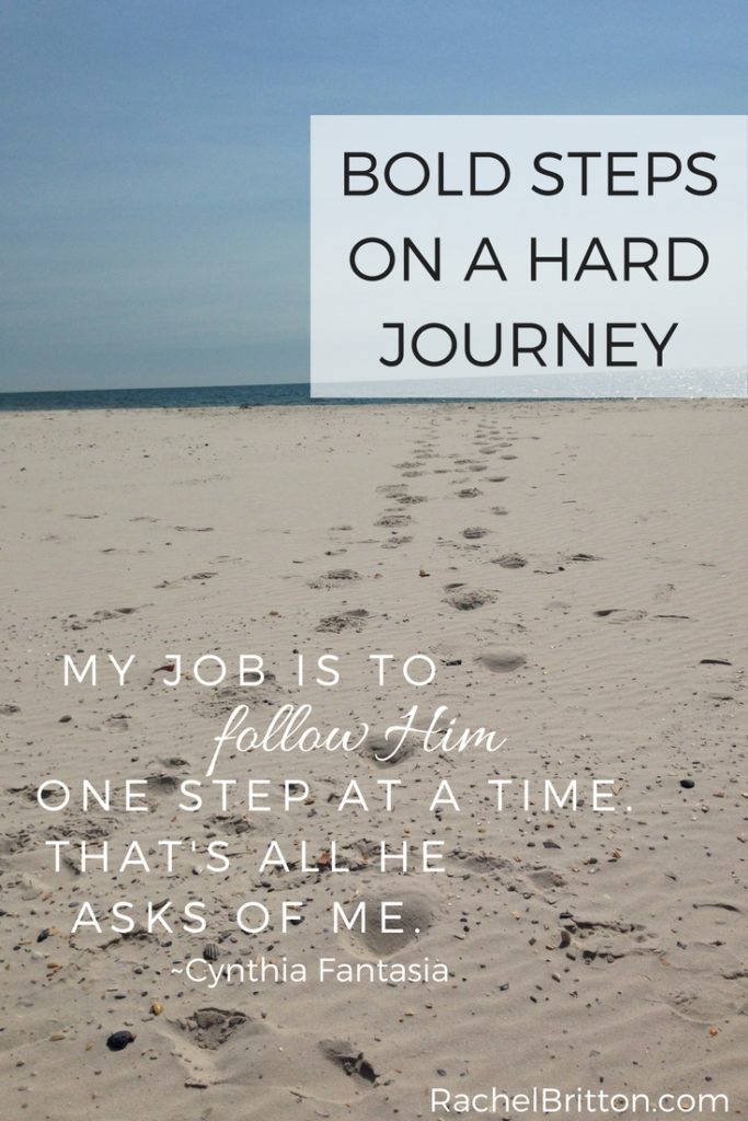 Bold Lessons On A Hard Journey - Rachel Britton